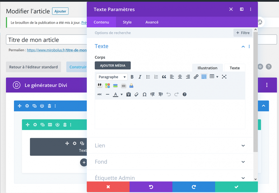 Comment ajouter un module DIVI ? | Les tutoriels DIVI | Mirobolus